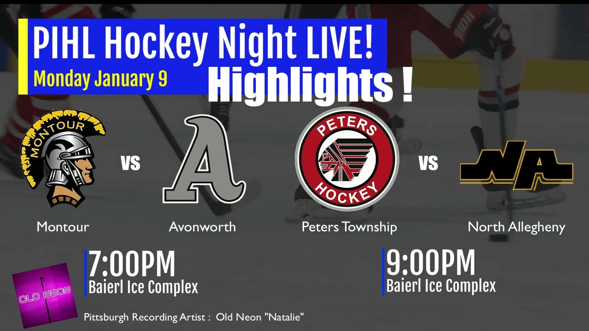 Week 14 Highlights – Monday January 9 2023 – HS Hockey Night LIVE! - TenbandTV