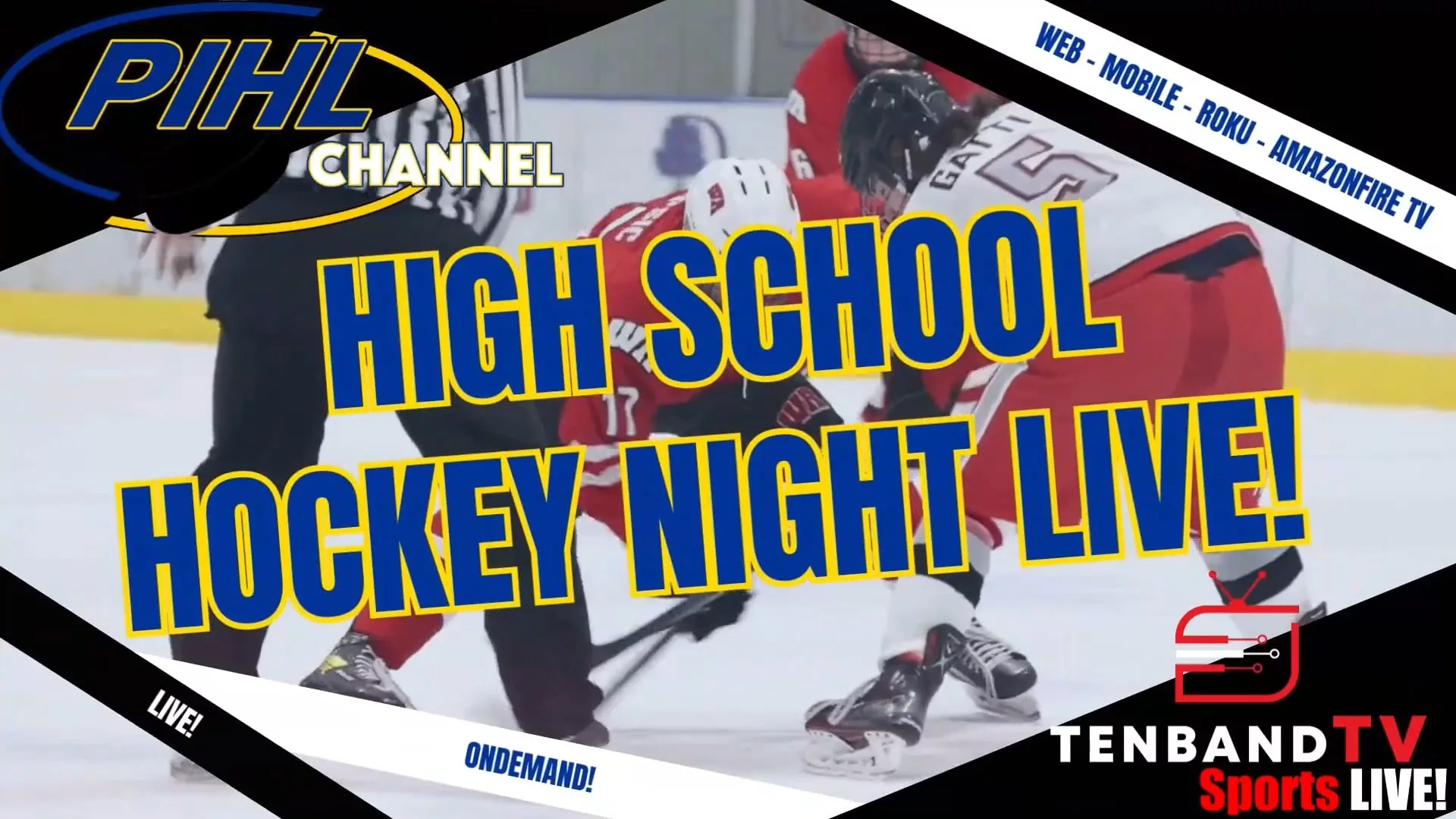 Westmont Hilltop vs. Moon – PIHL Hockey Night Live – Jan 22 2024 - TenbandTV