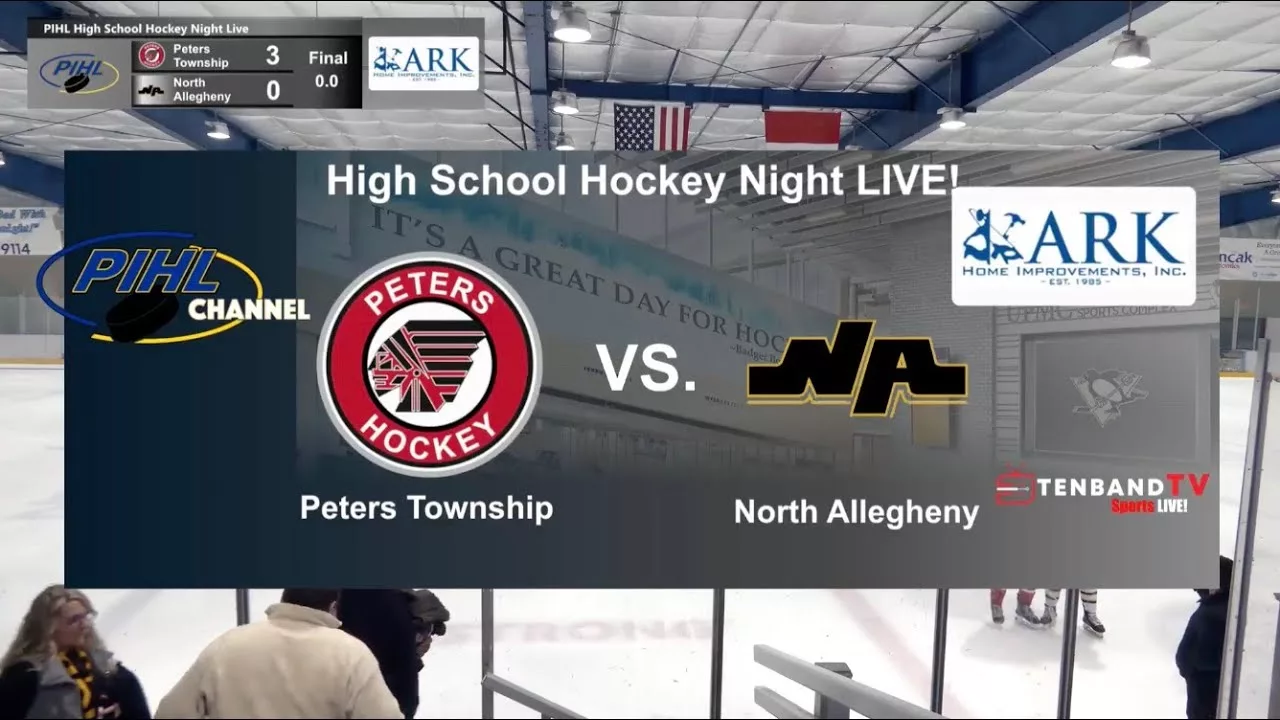 HIGHLIGHTS – Peters Township vs North Allegheny – PIHL High School Hockey Night LIVE! Mon Dec 16 ...